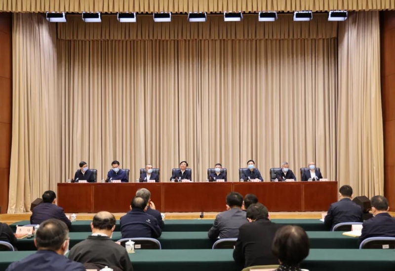 生态环境部以视频形式召开2021年度考核总结表彰大会